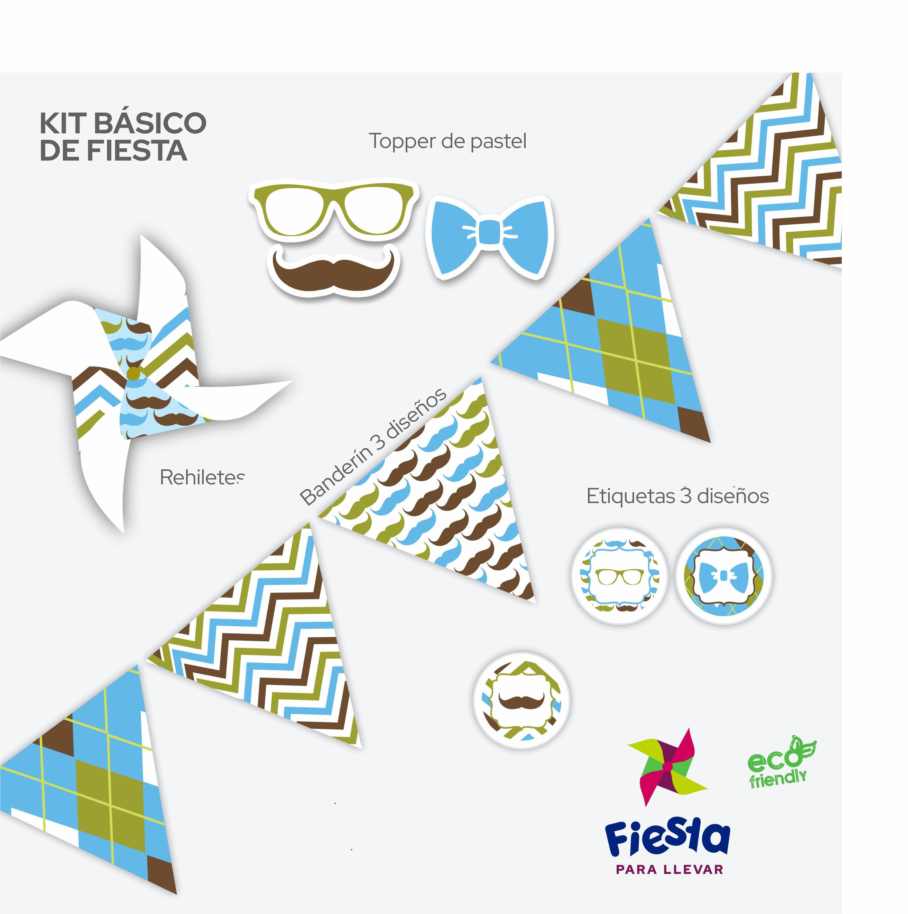 Bigotes o Mostacho | Fiesta Para Llevar
